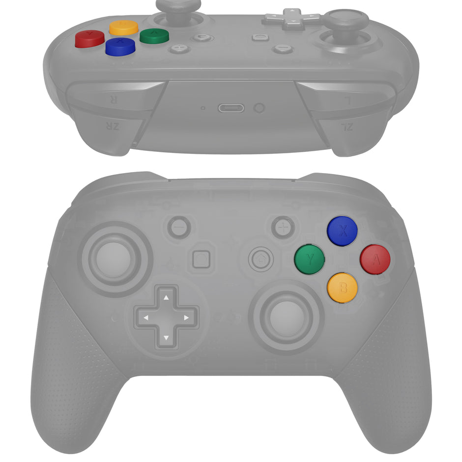 Replacement Full Set Buttons for NS Switch Pro Controller – eXtremeRate ...