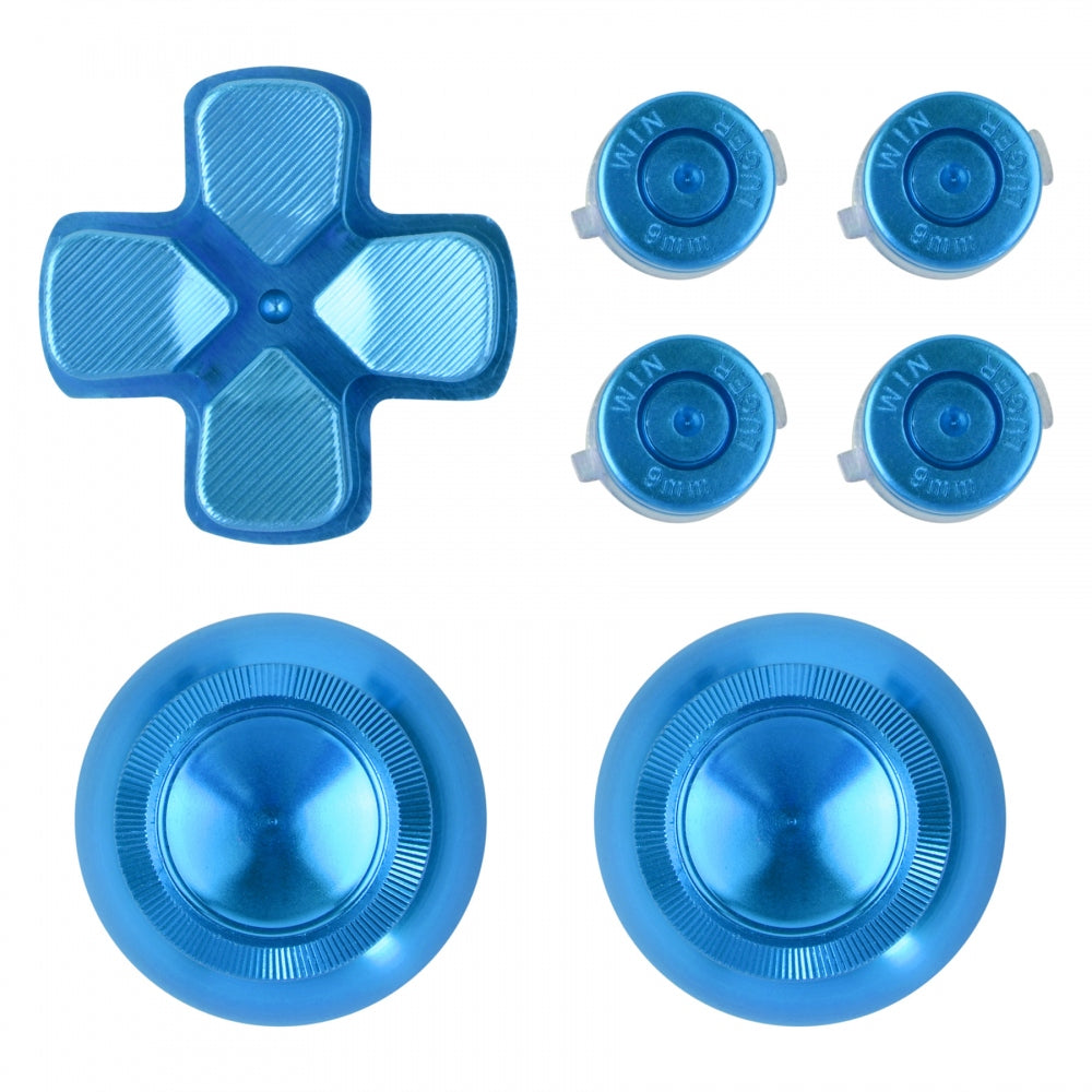 Metal ThumbSticks Action Buttons Dpad for PS4 Controller – eXtremeRate ...