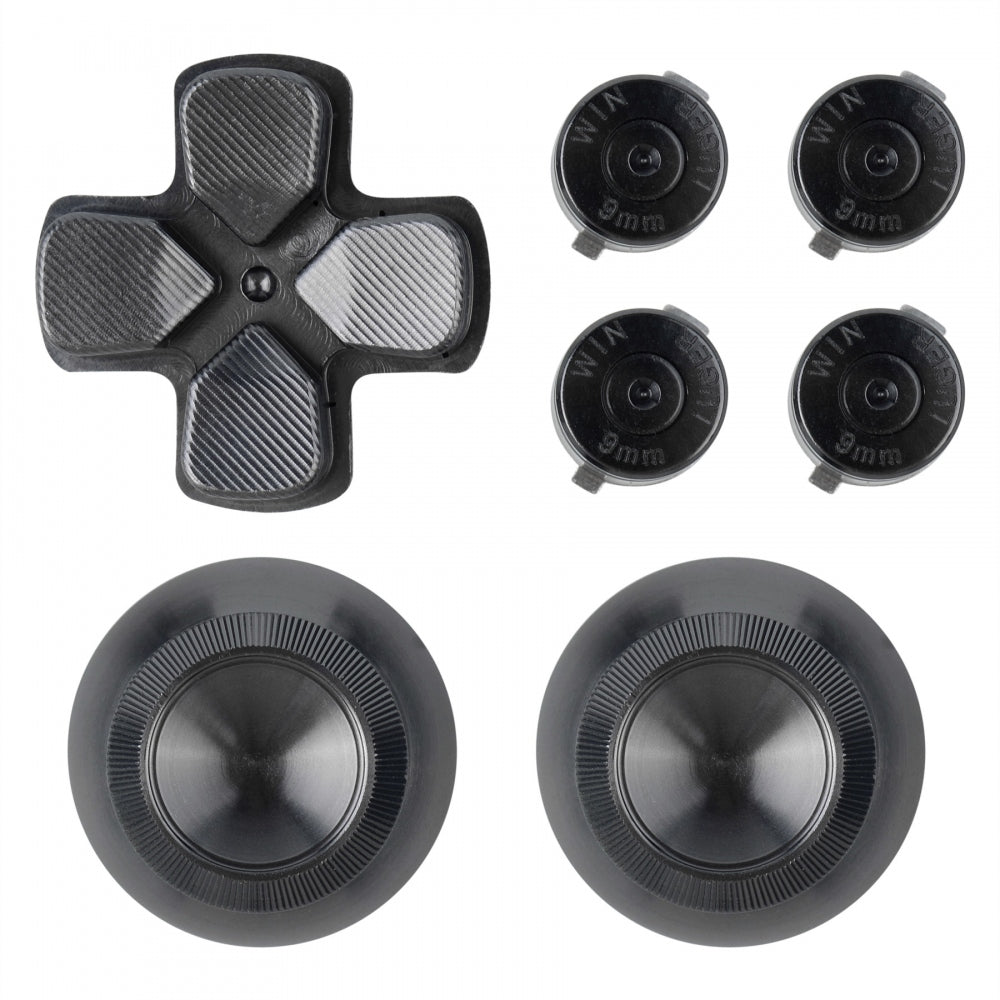Metal ThumbSticks Action Buttons Dpad for PS4 Controller – eXtremeRate ...