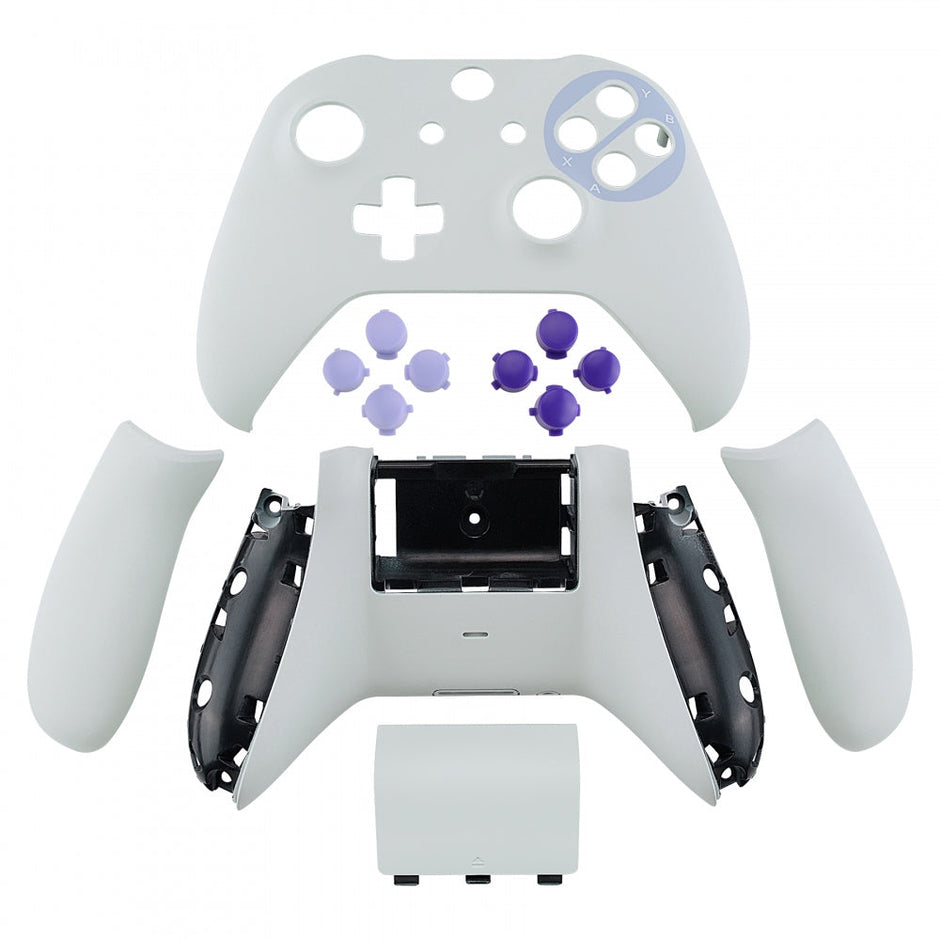 Replacement Front Housing Shell With Side Rails Panel for Xbox One X ...