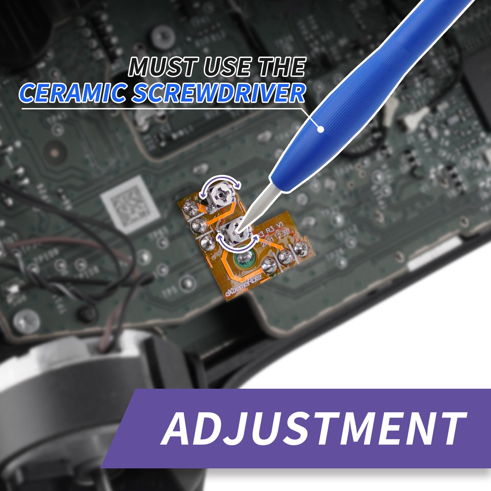 eXtremeRate Drifix Thumbsticks Drift Fix Repair Kit for Xbox Series X ...