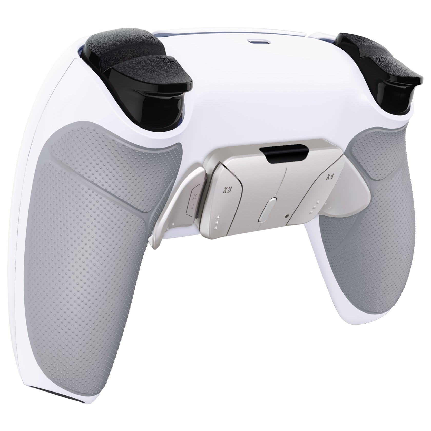 eXtremeRate Silver Real Metal Buttons (RMB) Version RISE4 Remap Kit for ...